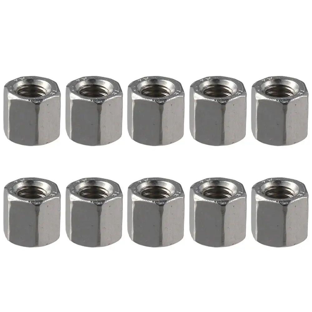 M3-M4-M5-M6-Hex-Coupling-Nuts-10Pcs-304-Stainless-Steel-Metric-Coupling ...