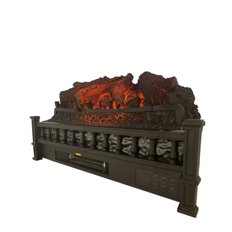 European Bare Carbon Remote Control Electronic Fireplace Core ...