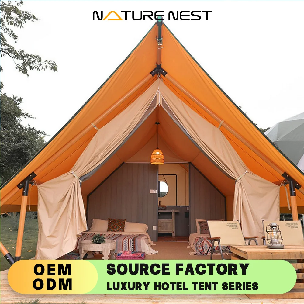 Hunted-Tent-Safe-Sturdy-PVC-Windproof-Luxury-Safari-Hotel-Tent-Glamping ...