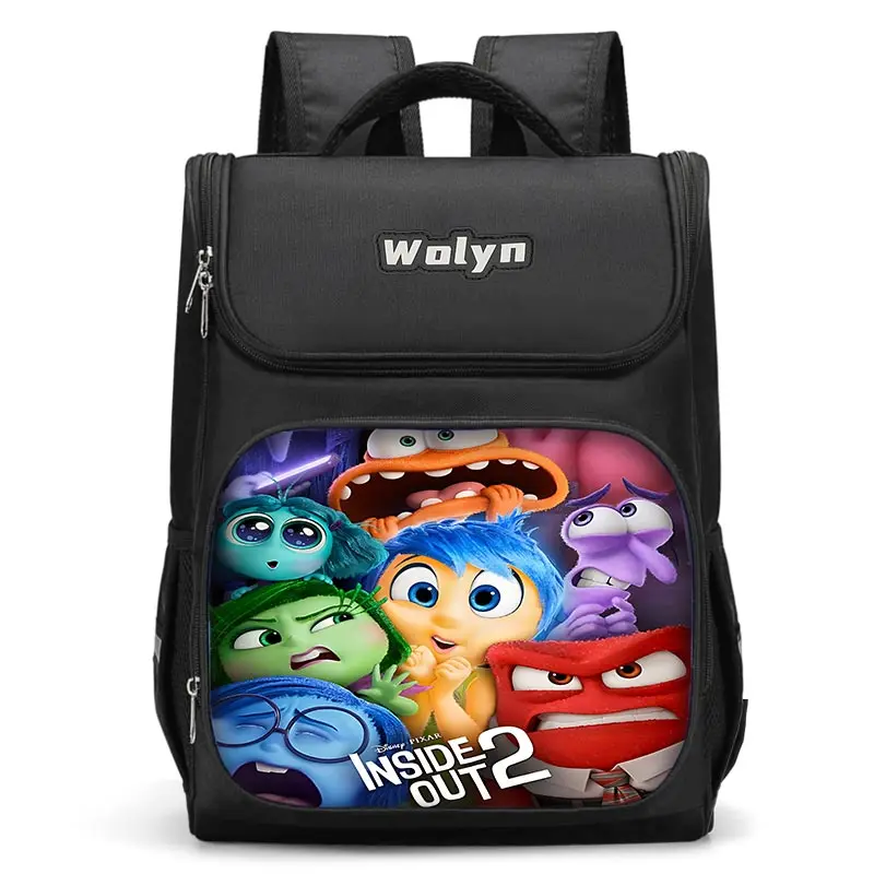 Bonita mochila de dibujos animados Inside Out 2 grande para niños ...