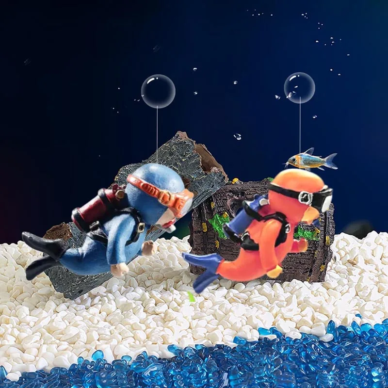 Resin Aquarium Mini Ornaments – Pet Planets Store