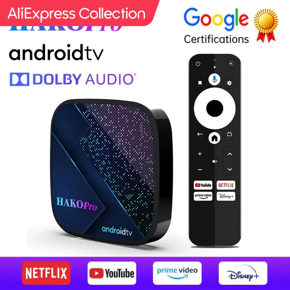 AliExpress-Collection-HAKO-Pro-Andro-Android-Smart-TV-Box-11-Google-Certification-Amlogic-S905 ...