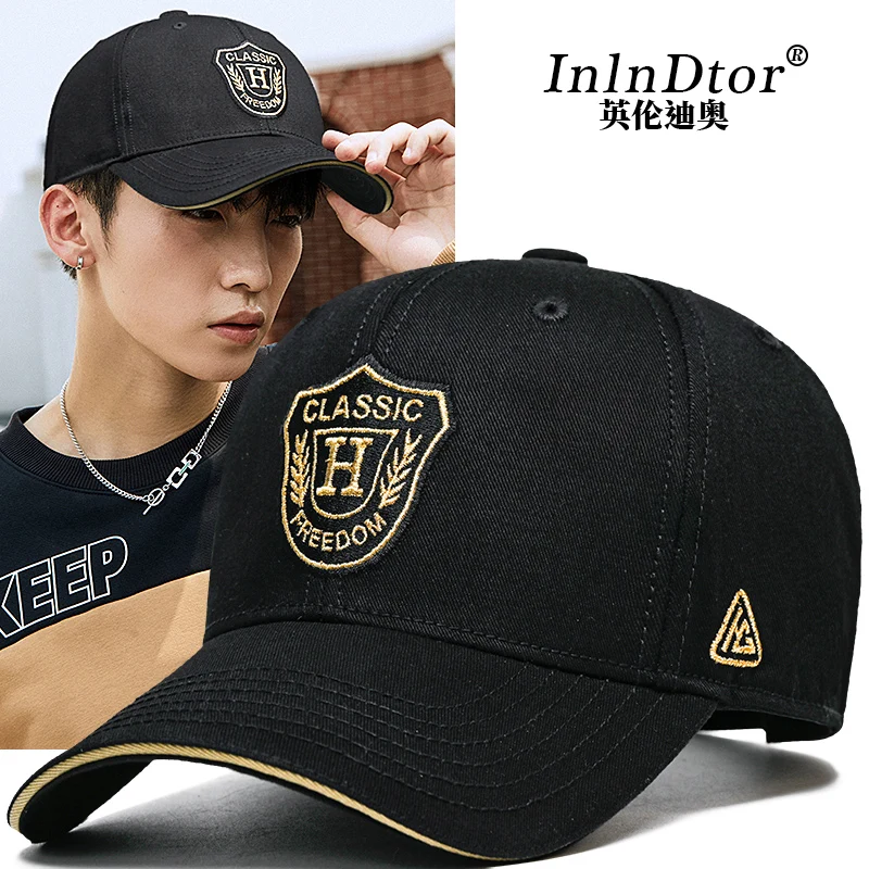 55-60cm Men's Spring/Summer Baseball Cap Hard Top Casual Outdoor Travel ...