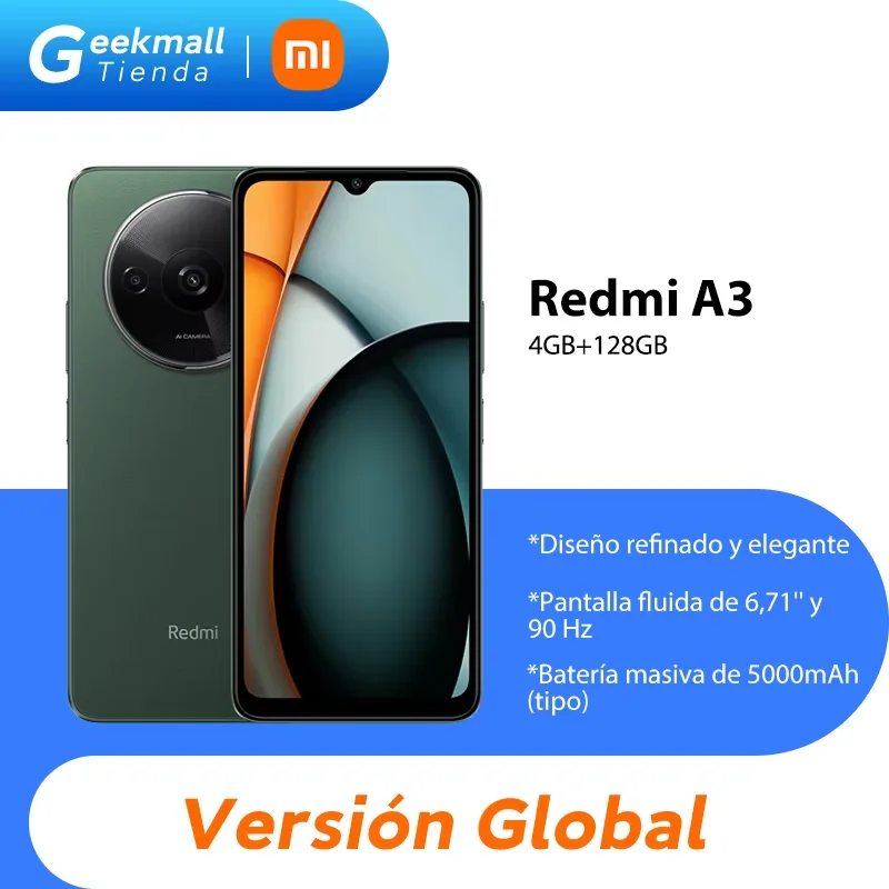 Global-Version-Xiaomi-Redmi-A3-Smartphone-Mediatek-Helio-G36-6-71-Inch ...