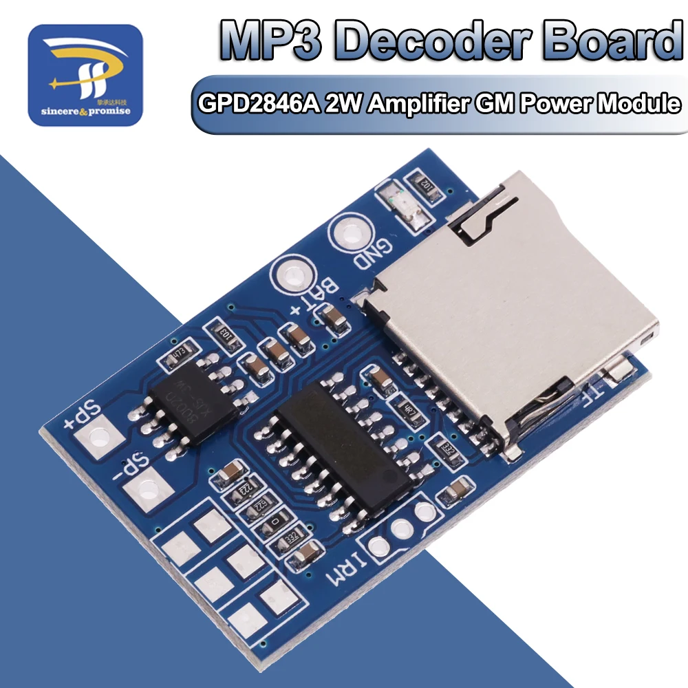 1PCS-GPD2846A-TF-Card-MP3-Decoder-Board-2W-Amplifier-Module-for-Arduino ...