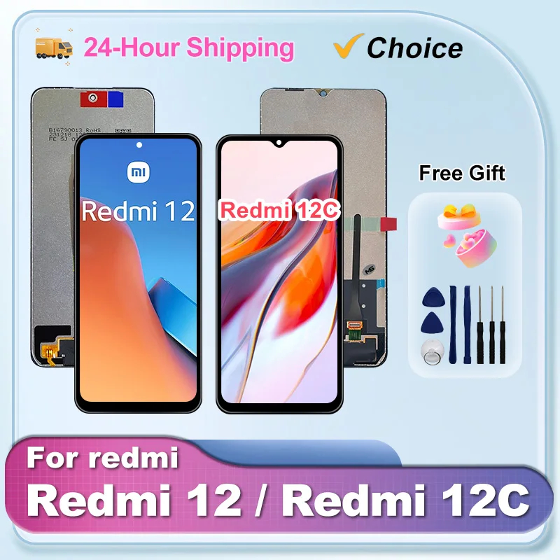 For Xiaomi Redmi 12C LCD Display 22120RN86I Touch Screen Digitizer ...