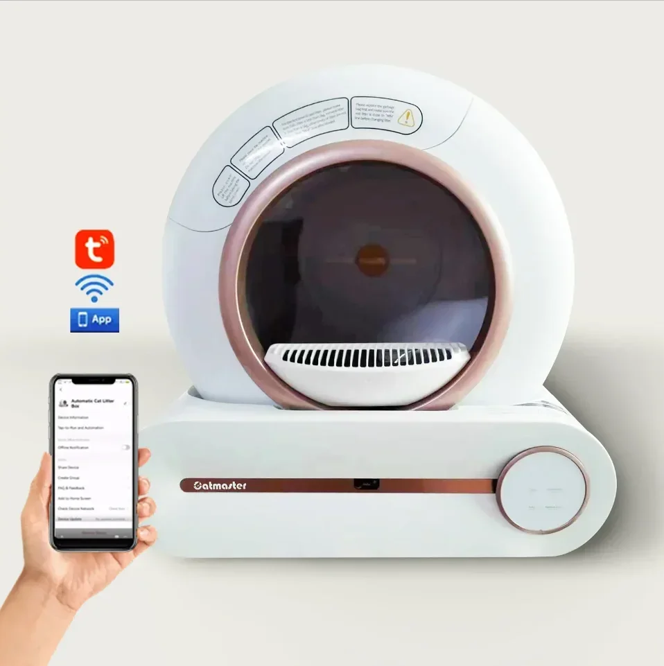 Bac-liti-re-autonettoyant-pour-chat-toilette-intelligente-nettoyage ...