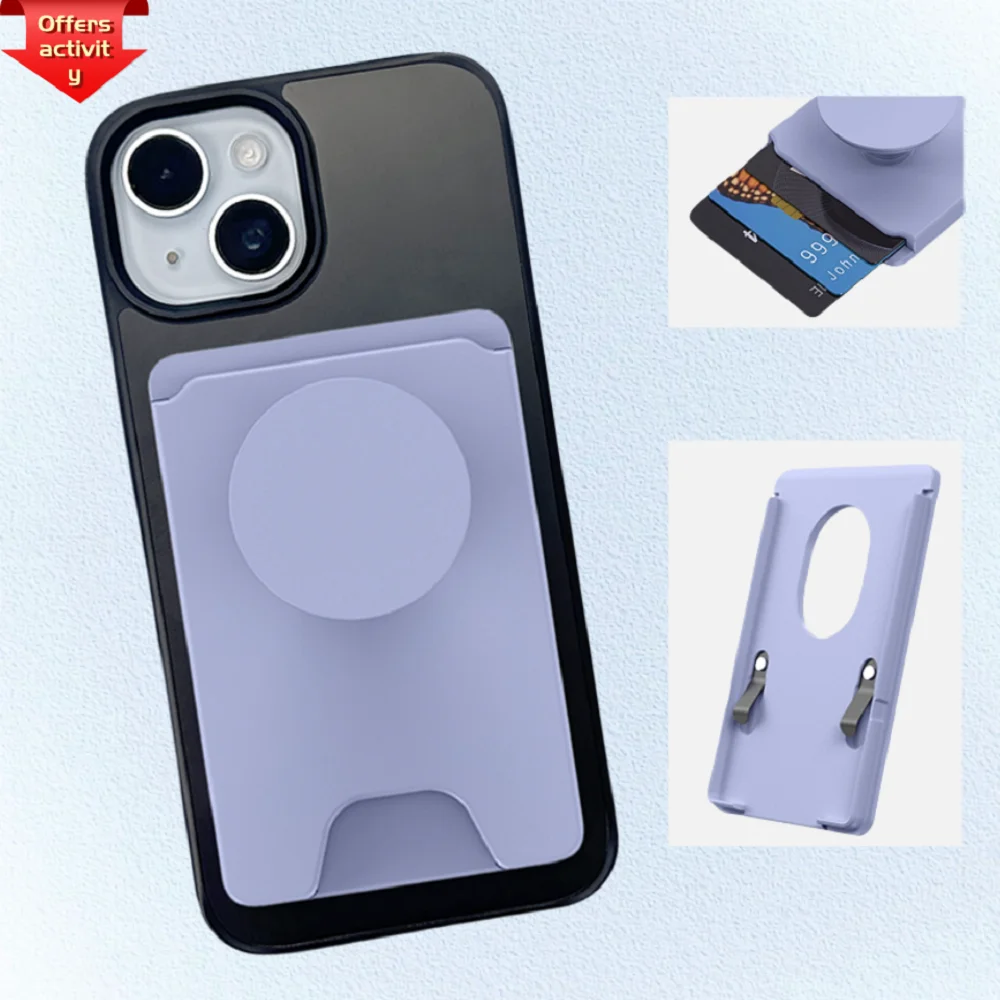 Magsafe-Wallet-CellPhone-Case-Card-Holder-Magnetic-Socket-Cover-For ...