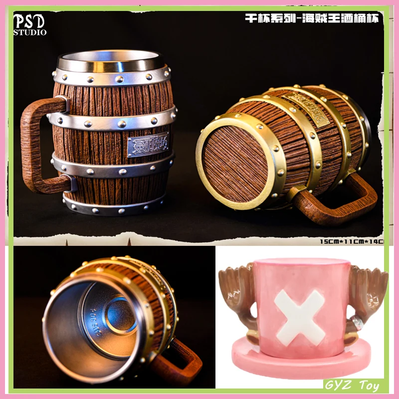 Figura-de-One-Piece-de-Ace-Luffy-Sabo-copa-de-barril-de-vino-serie ...