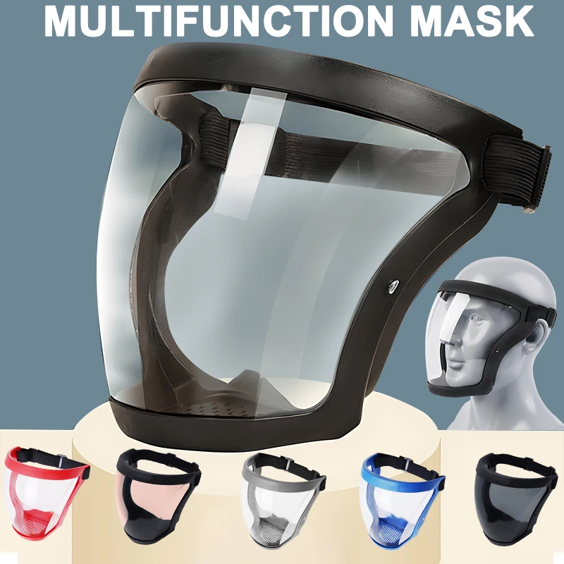 M-scara-De-Prote-o-Facial-Transparente-Protetor-Facial-culos-De ...