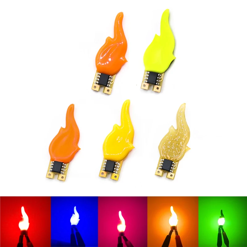 3v-5v-Led-Cob-Flash-Candles-Edison-Flexible-Filament-2200K-Diode-Light ...