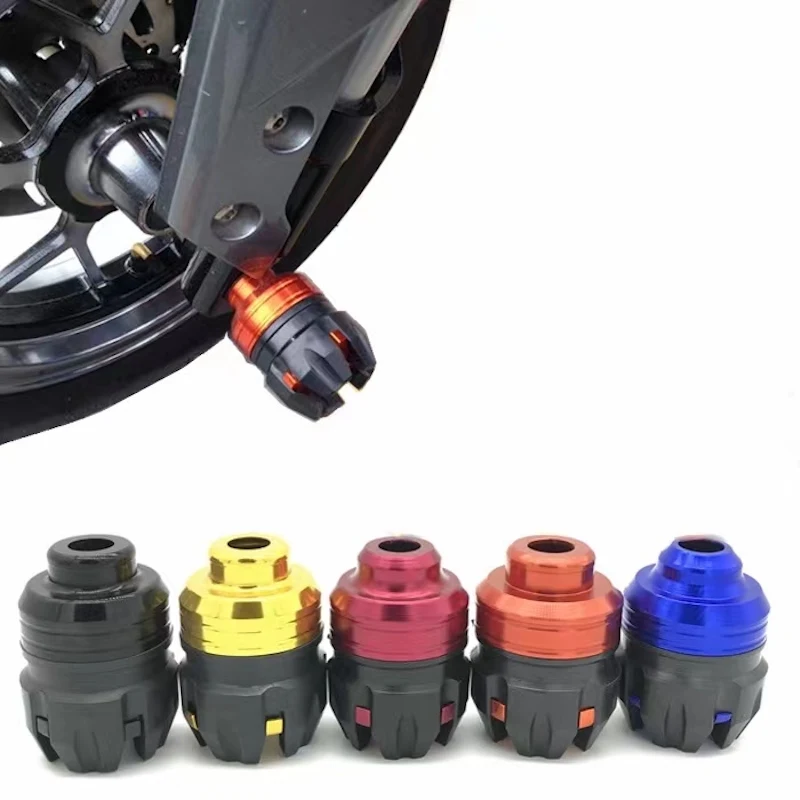 1Pair Universal Front Suspension Protection Cup Frame Slider Falling ...