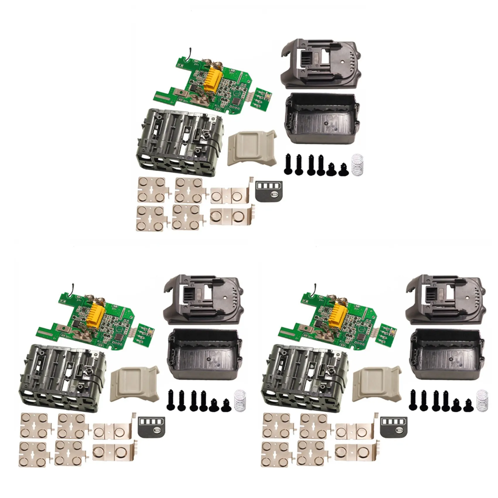 3X-Plastic-Case-Nesting-Single-Cell-Protection-Detection-Protection ...