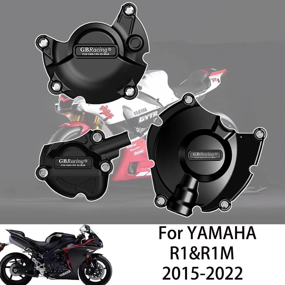 Motor da motocicleta guarda capa para gb racing para yamaha r1 & r1m ...