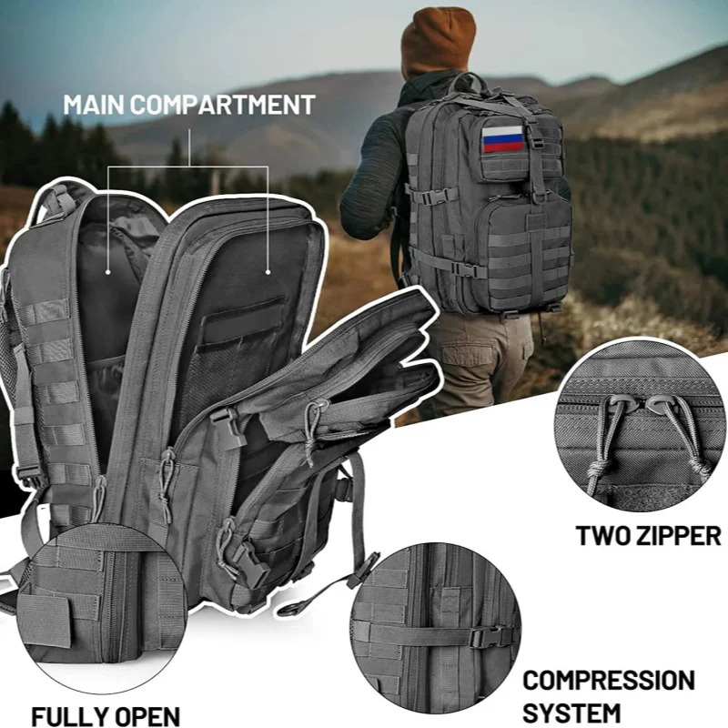 50L-25L-Tactical-Military-Backpack-Camping-Trekking-Fishing-Bag ...