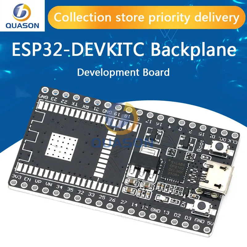 Esp32-devkitc Development Board Esp32 Backplane - Integrated Circuits ...