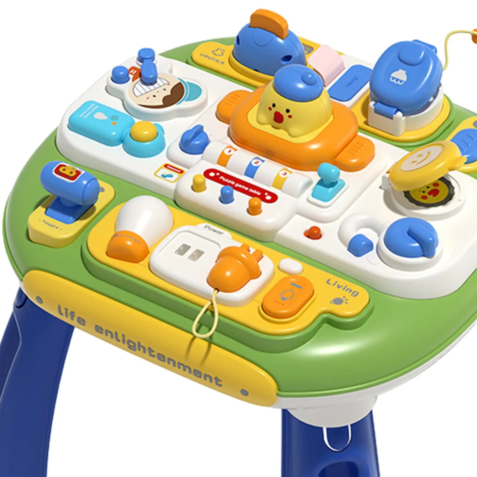 Busy-Activity-Table-Toy-Fine-Motor-Skill-Development-Pretend-Baby-Play ...