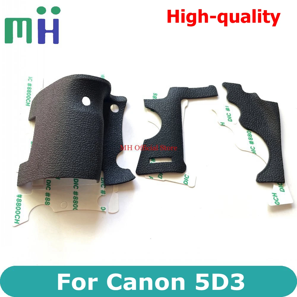 NEW-For-Canon-5D3-5DIII-Camera-Body-Rubber-Set-of-3pcs-Grip-Rear-Thumb ...
