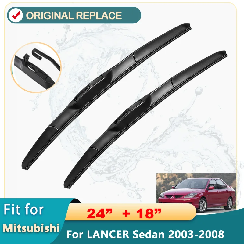 Car-Wiper-For-Mitsubishi-LANCER-Sedan-24-18-2003-2008-Front-Window ...