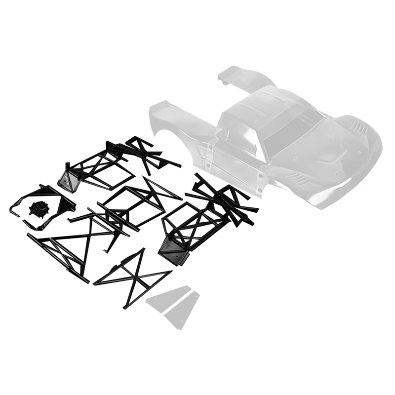 LT Body Shell & Roll Cage Kit For 1/5 Hpi Rofun Rovan KM Baja 5T 5SC ...