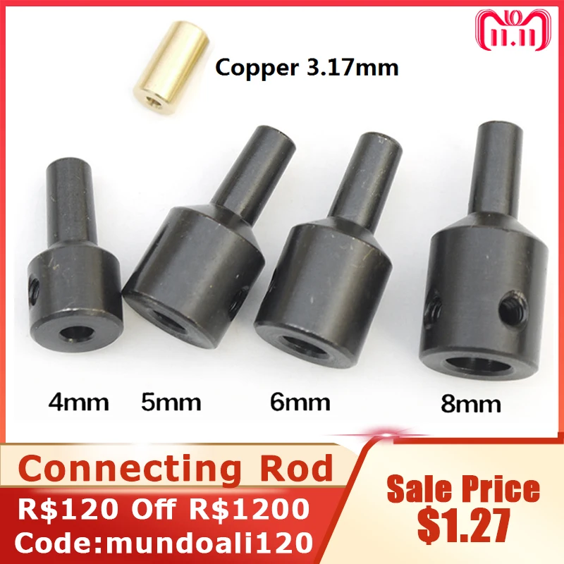 Mini-Drill-Chucks-Adapter-JTO-Drill-Chuck-Connecting-Rod-Sleeve-Copper ...