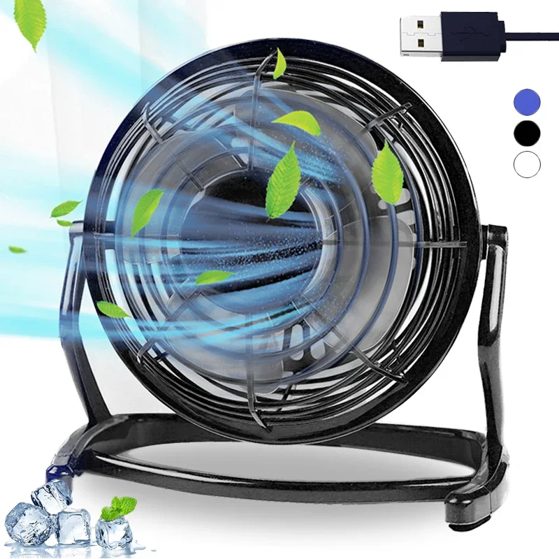 Portable-DC-5V-Small-Desk-USB-4-Blades-Cooler-Cooling-Fan-USB-Mini-Fans ...
