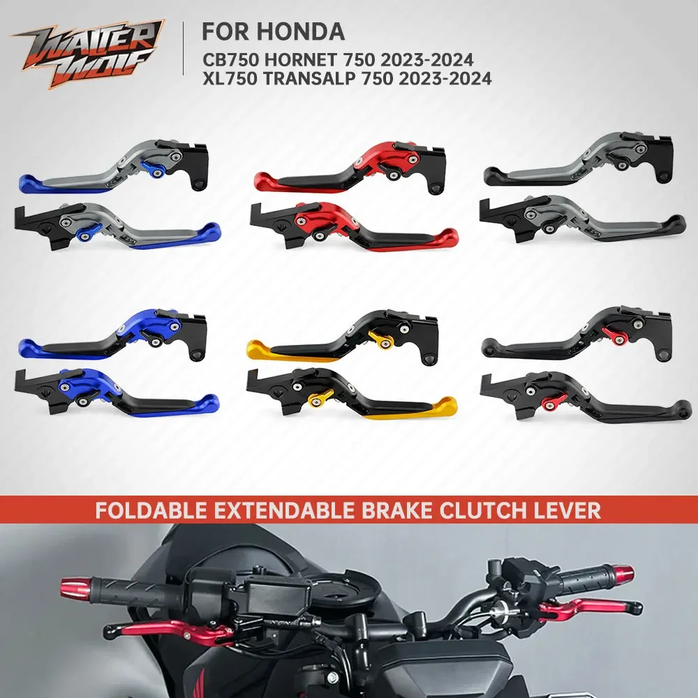 2024 2025 For Honda XL750 Transalp 750 Folding Extendable Brake Clutch ...