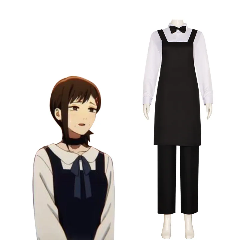 Kobeni Higashiyama Cosplay Costume Anime Chainsaw Man Part 2 Black ...