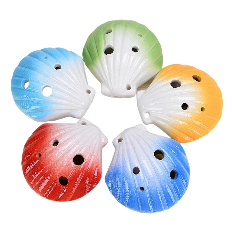 Cartoon-Ocarina-6-hole-Alto-C-tune-Shell-Shape-Ocarina-Beginner ...