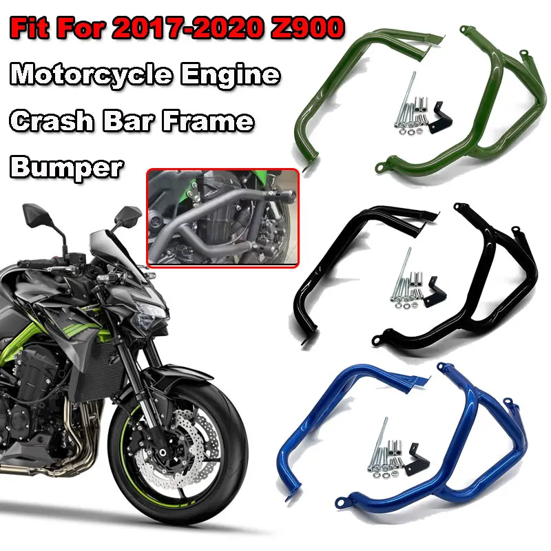 Z900 Motorcycle Accessories Highway Engine Guard Crash Bar Frame Bumper ...