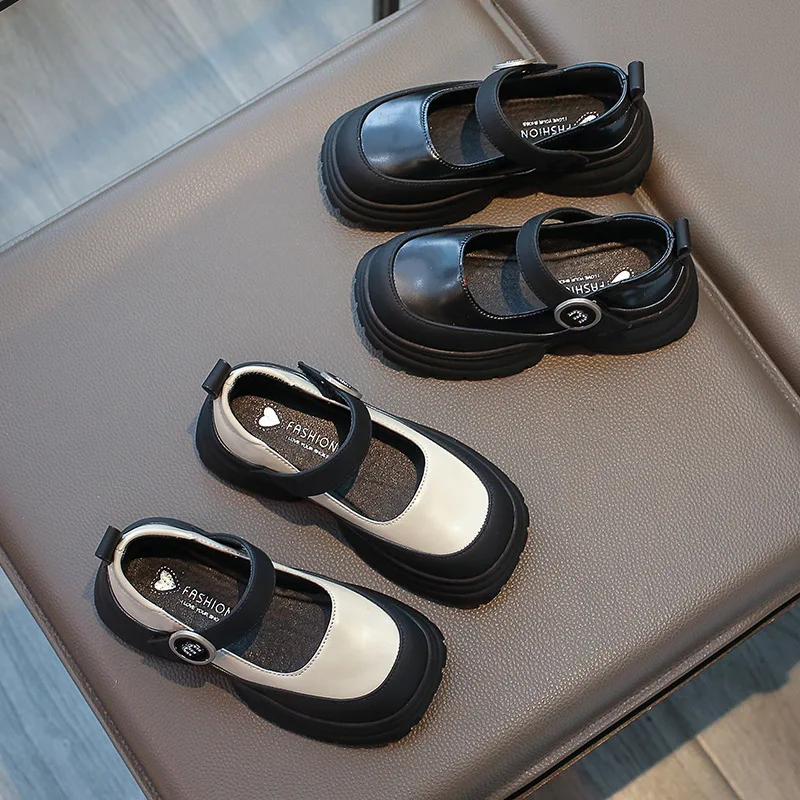 Platform-Shoes-Girls-Loafers-Shoes-Child-Thick-soled-Fashion-Wedding ...