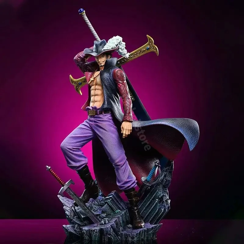 ONE PIECE Figures Eagle eye Dracule Mihawk Anime Figure Top War Pvc ...