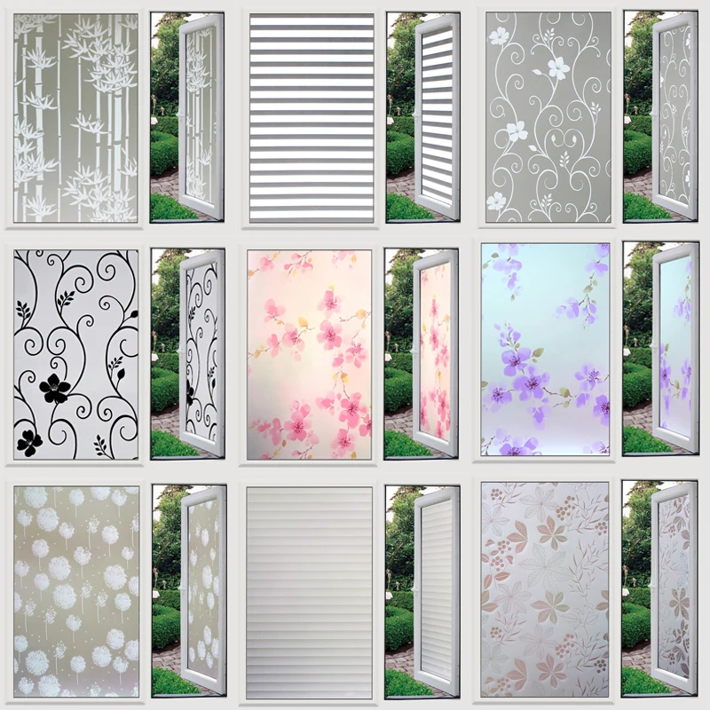 45x200cm-Frosted-Opaque-Window-Privacy-Film-For-Home-Decorative ...