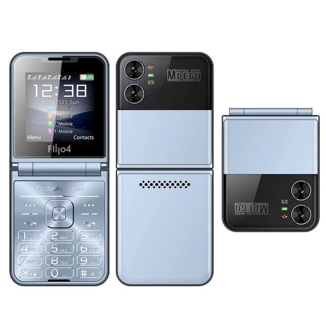 SERVO Flilo4 Flip Mobile Phone 4 SIM Card 4 Standby Speed Dial Magic ...