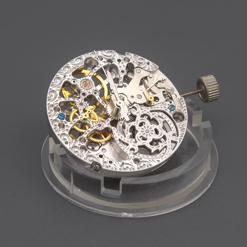 Seagull-ST1901K-openwork-Movement-Manual-Winding-Mechanical-Chronograph ...