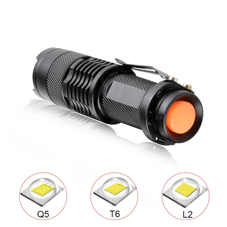 Ultra-Bright-Portable-LED-Flashlight-18650-14500-L2-T6-Q5-Lantern ...