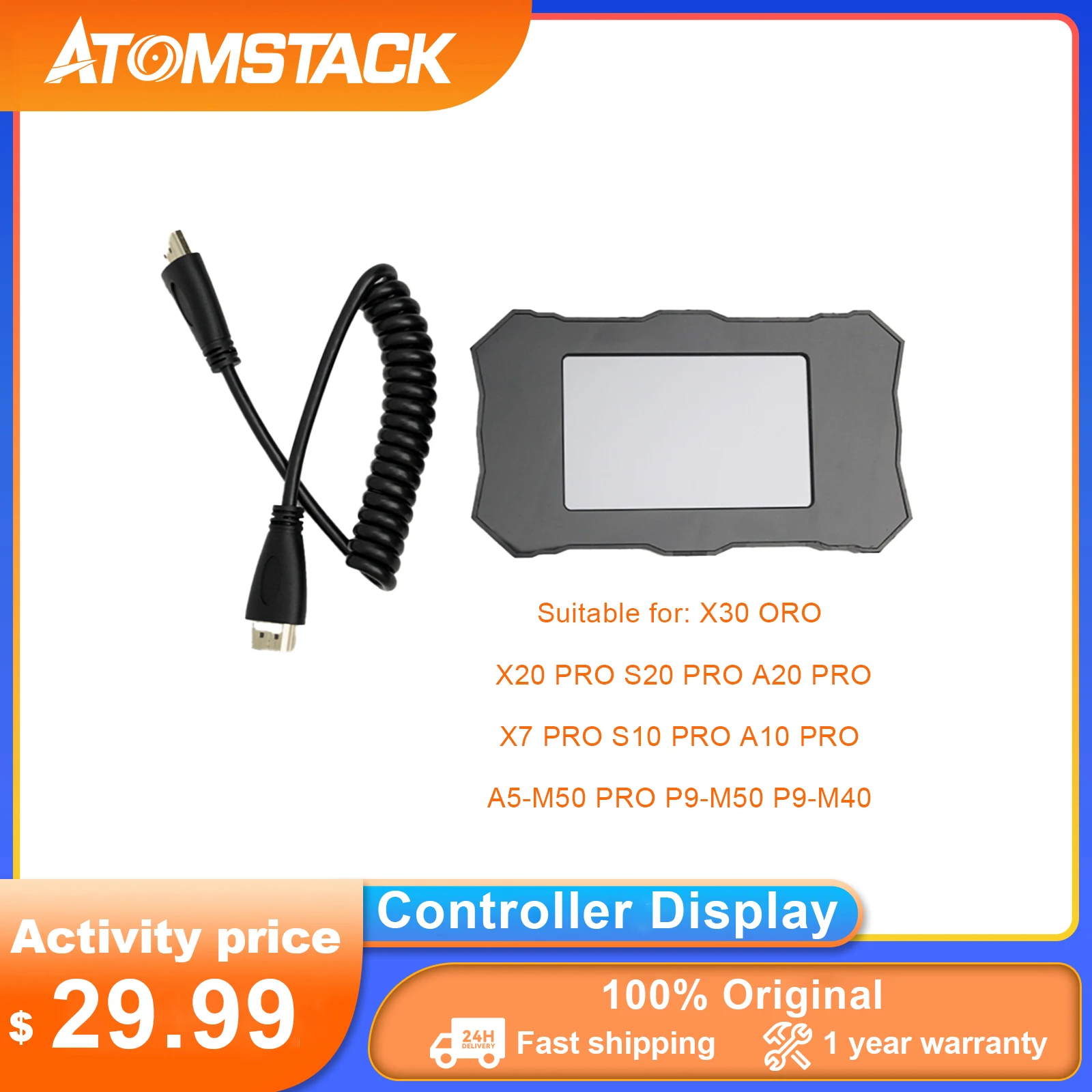 Atomstack-Terminal-controlador-com-painel-de-exibi-o-LCD-controlador ...