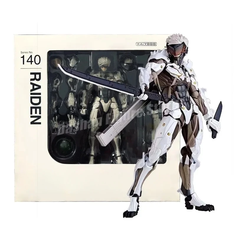 Kaiyodo-Revoltech-Metal-Gear-Solid-Raiden-Action-Figure-PVC-Movable ...