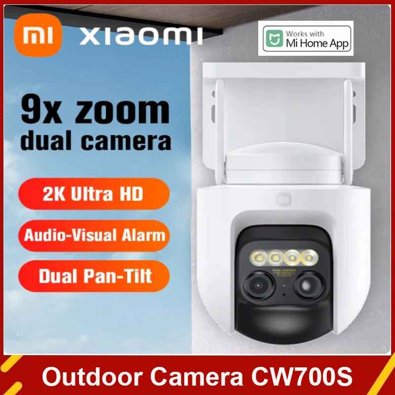 Xiaomi-Mijia-APP-Outdoor-Camera-CW700S-2-5K-9x-zoom-IP66-Waterproof ...
