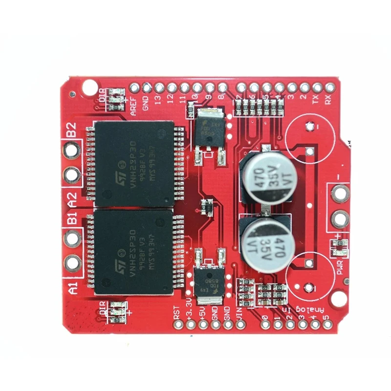 Monster-Moto-Shield-VNH2SP30-m-dulo-de-controlador-de-motor-paso-a-paso ...