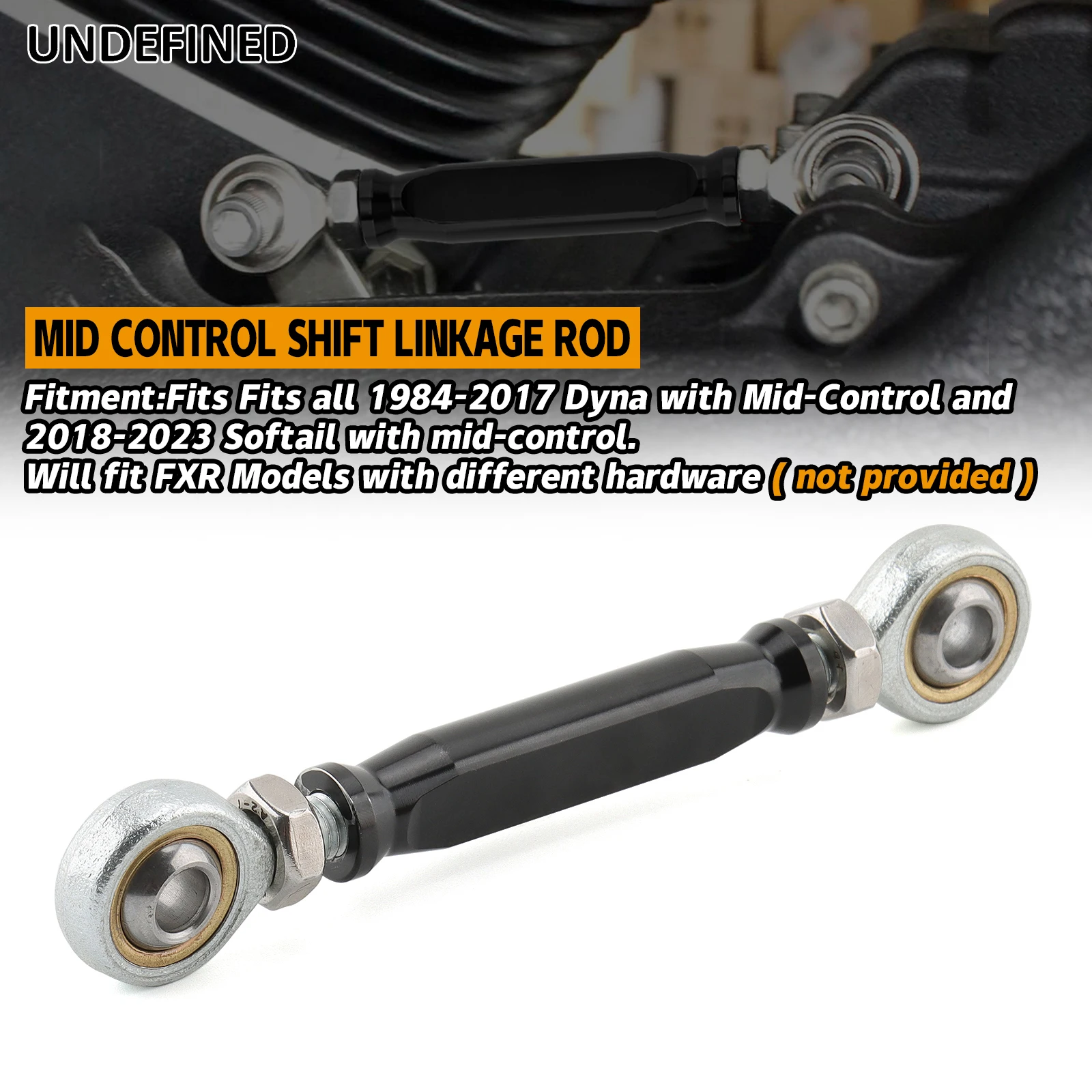 Mid-Control-Adjustable-Shift-Rod-Linkage-for-Harley-18-23-Softail-M8 ...