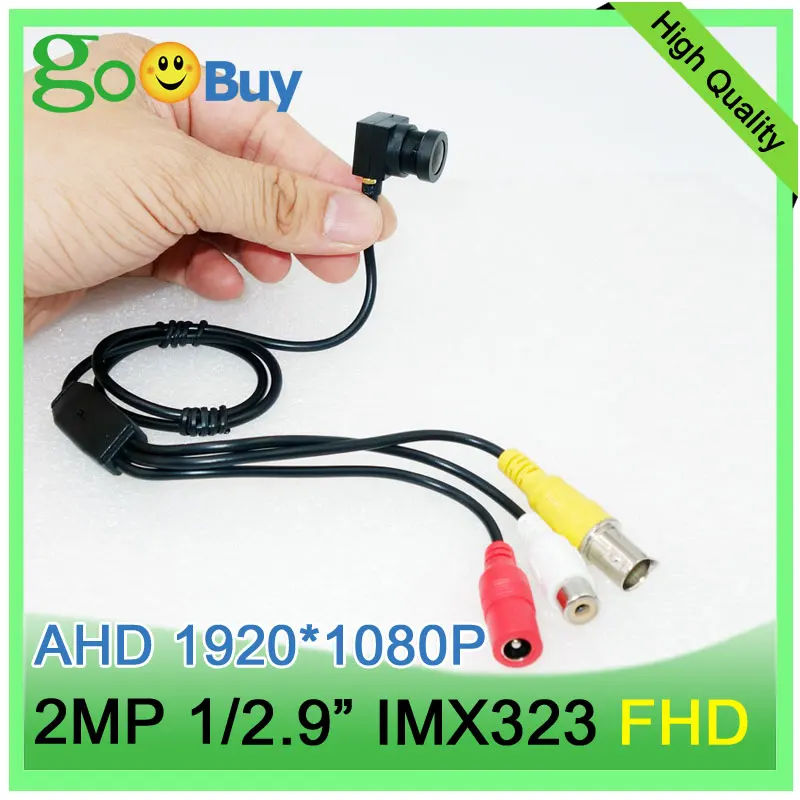 IMX323 sensor mini AHD 1080P Camera 15*15mm 25fps PAL analog HD signal ...