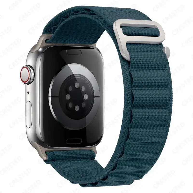 Versatile Alpine Loop Nylon Watch Strap for All Apple Watch Series (23 ...