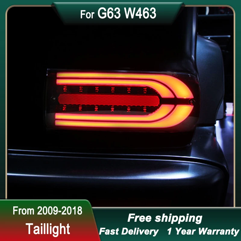 Car Tail Lights For Mercedes-Benz G Class W463 2009-2018 G500 G63 G350 G55 FULL led Dynamic Turn ...