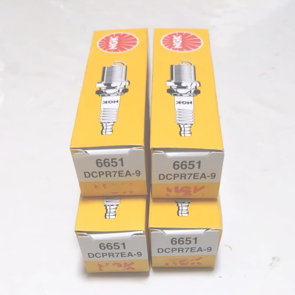 4Pcs Brand New Laser Iridium Spark Plugs Candles DCPR7EA 9 6651 90048 ...