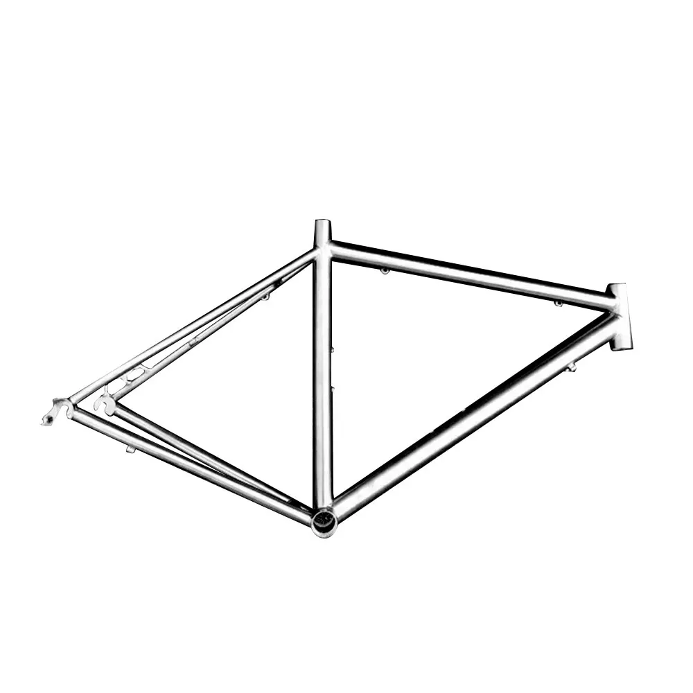 Titanium-Alloy-Road-Bicycle-Frame-Disc-Brake-External-Cable-Routing ...