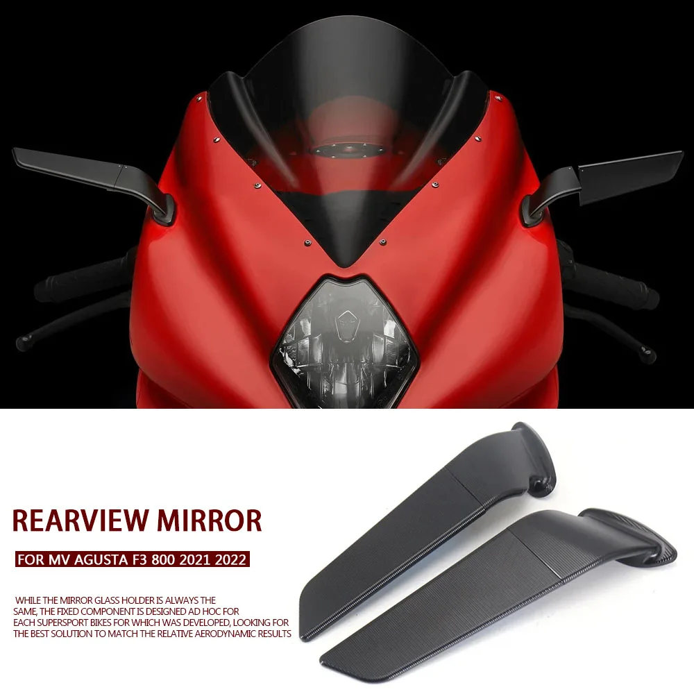 New Motorcycle Accessories Rearview Rear View Mirrors Glass Back Side ...