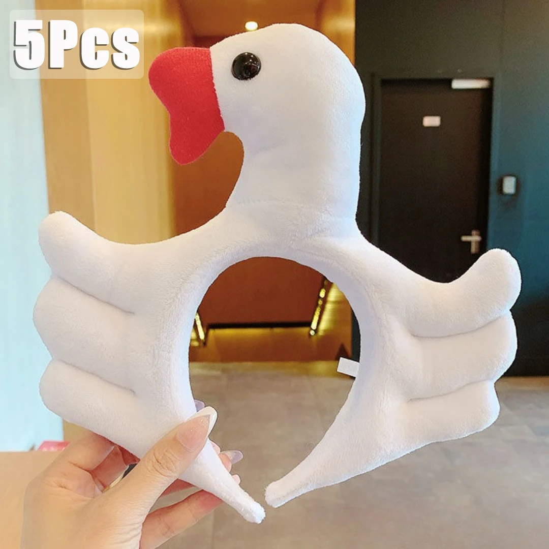 Swan-Headband-Female-Cute-Children-s-Hair-Bands-Duckling-Goose-Strange ...