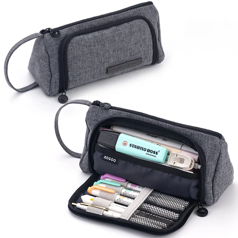 Stationary-Pen-Storage-Bag-Pen-Pencil-Bag-Multi-Layer-Large-Capacity ...