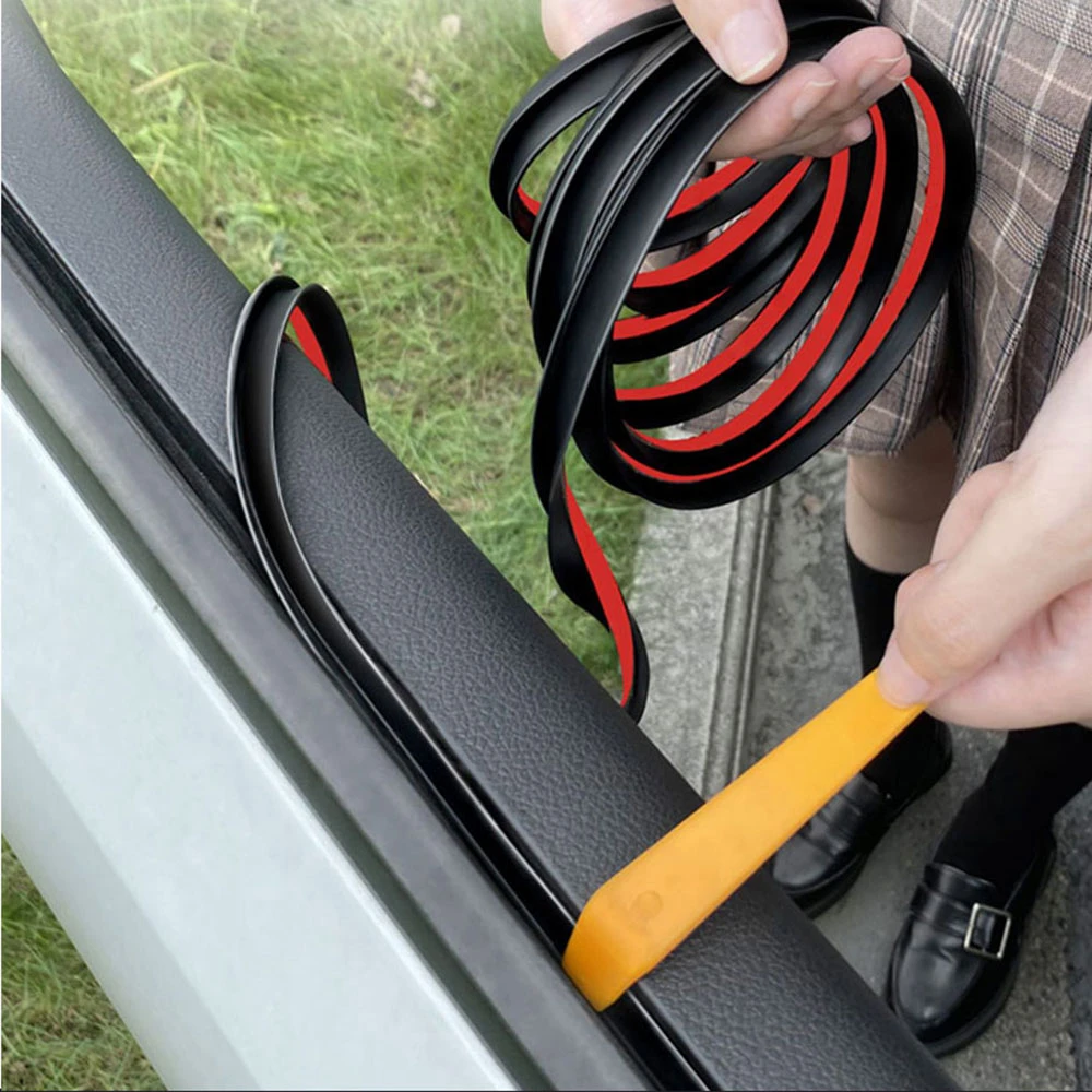Car Window Seal Strip V Shape Side Door Sealing Strips Auto Rubber ...